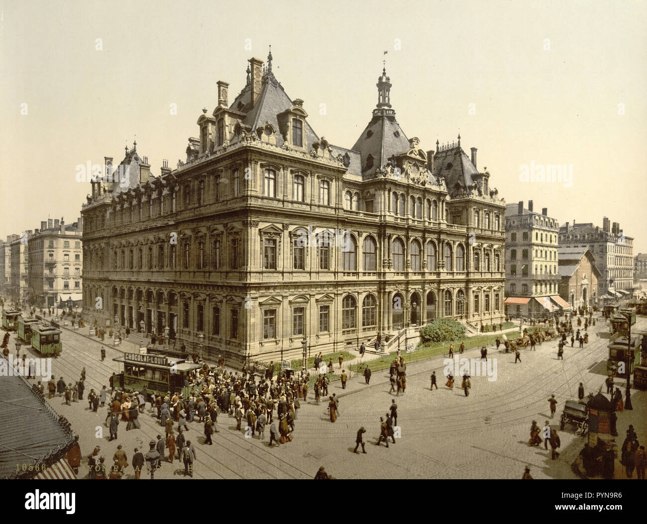 1890s 1900 lyons france hi-res stock photography and images - Alamy