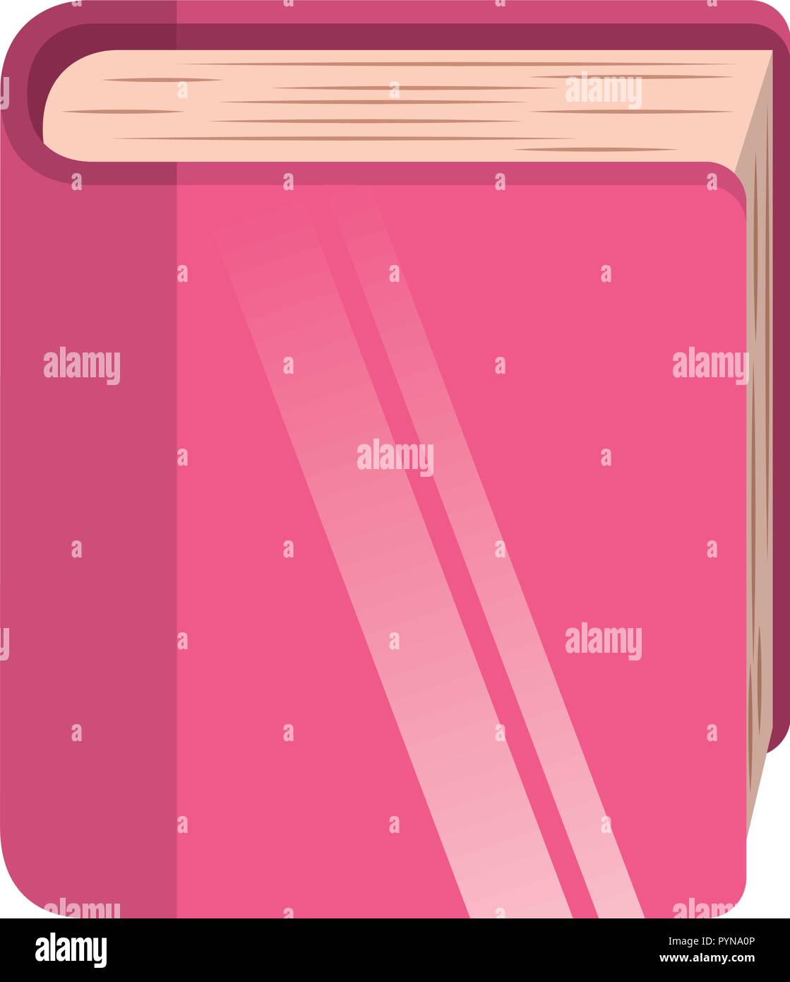 library book isolated icon Stock Vector Image & Art - Alamy