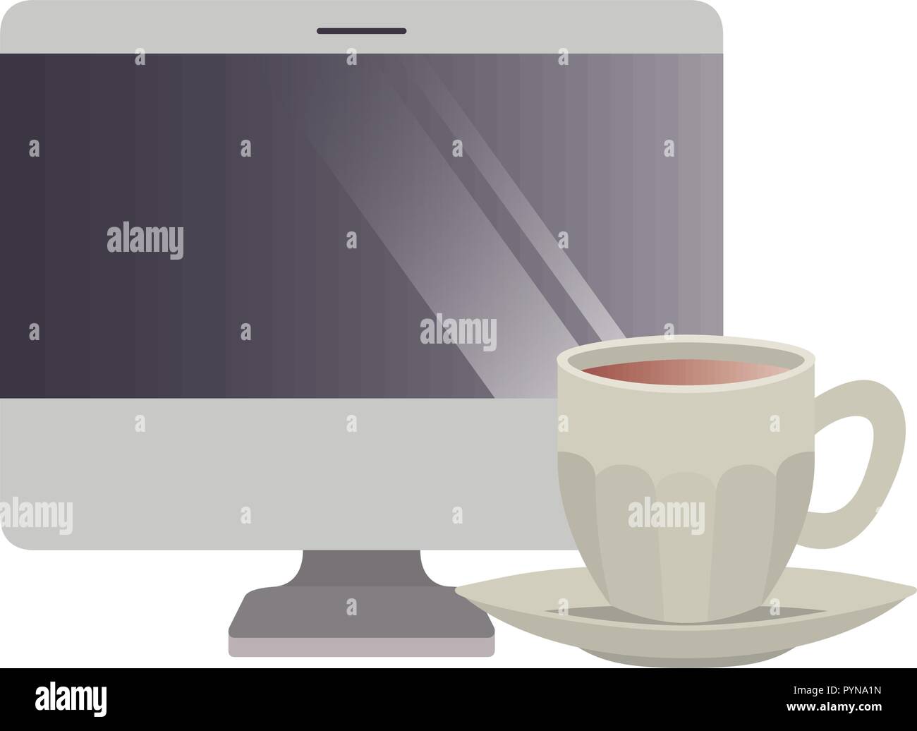 Desktop cooking Stock Vector Images - Alamy