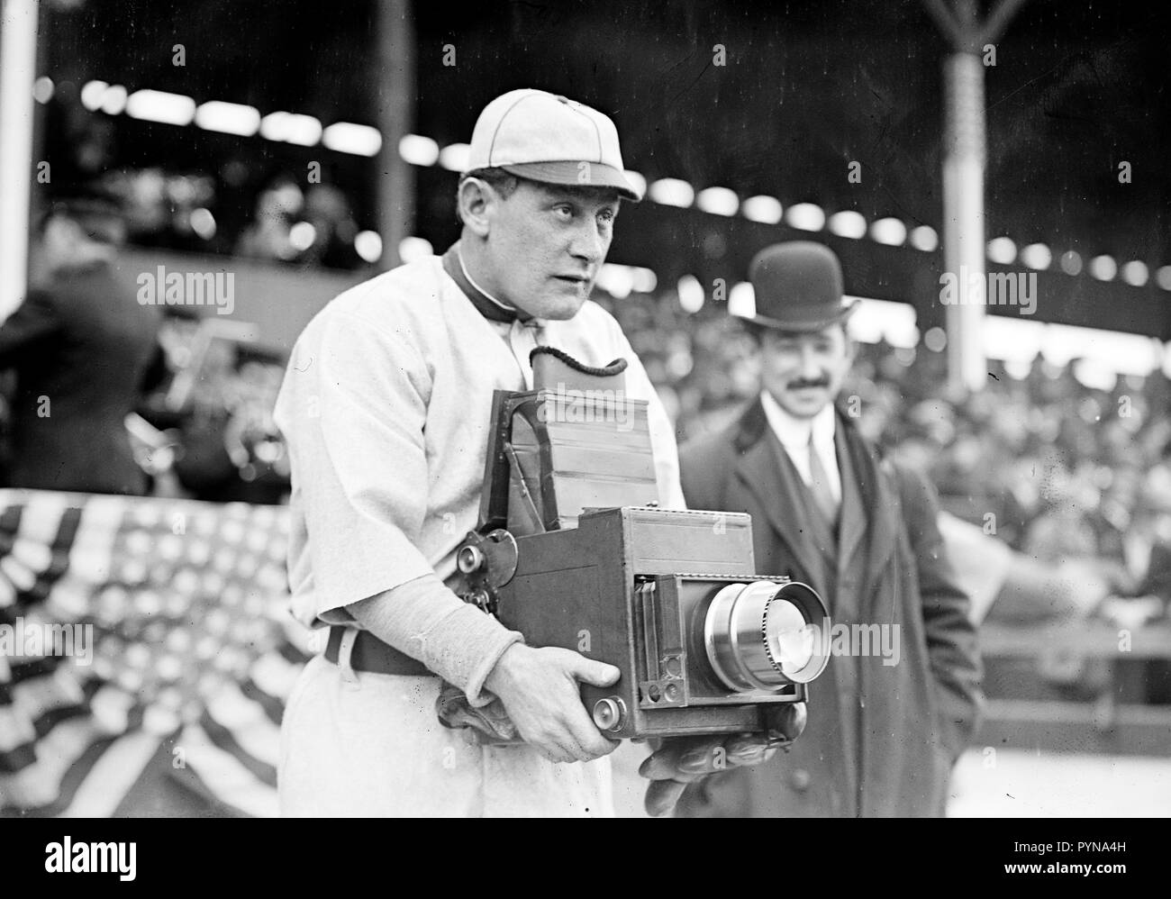 Germany Schaefer, Washington AL (baseball) April 1911 Stock Photo - Alamy