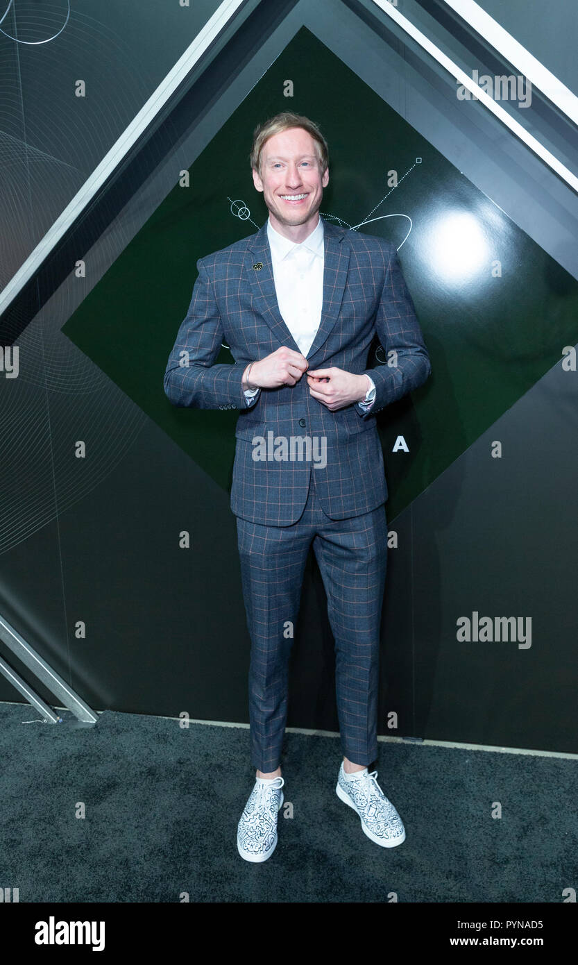 New York, NY - October 24, 2018: Timothy Goodman attends the Pencils of ...