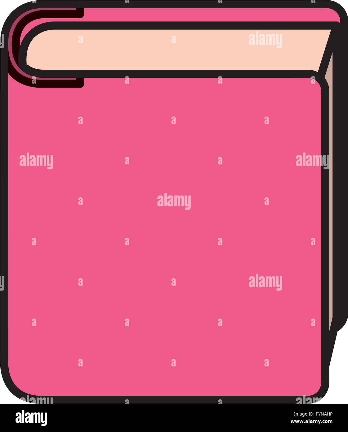 library book isolated icon Stock Vector Image & Art - Alamy