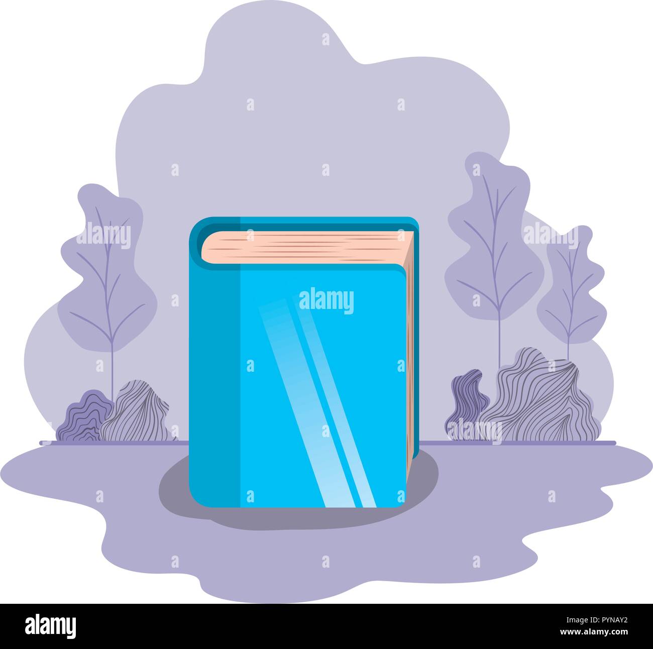 library book isolated icon Stock Vector Image & Art - Alamy
