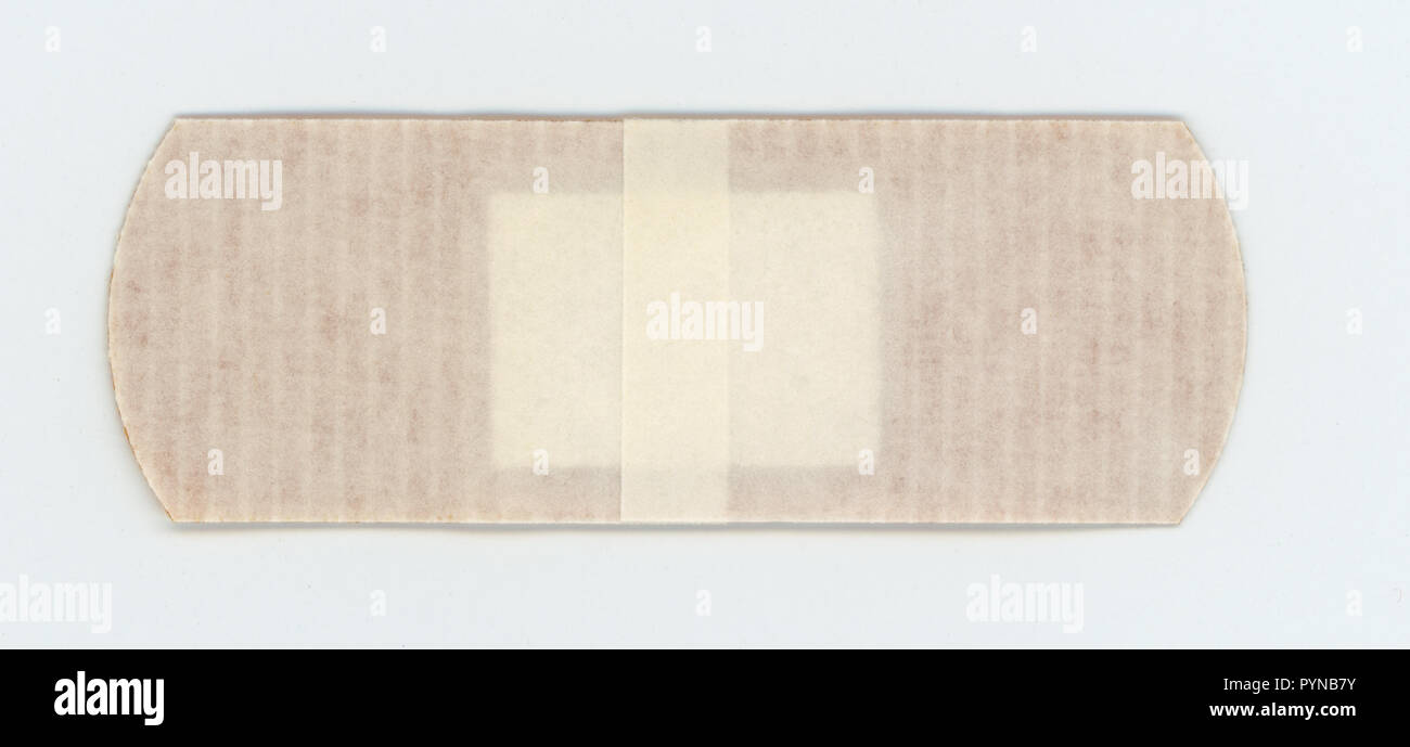 a medical self adhesive bandage band aid Stock Photo - Alamy