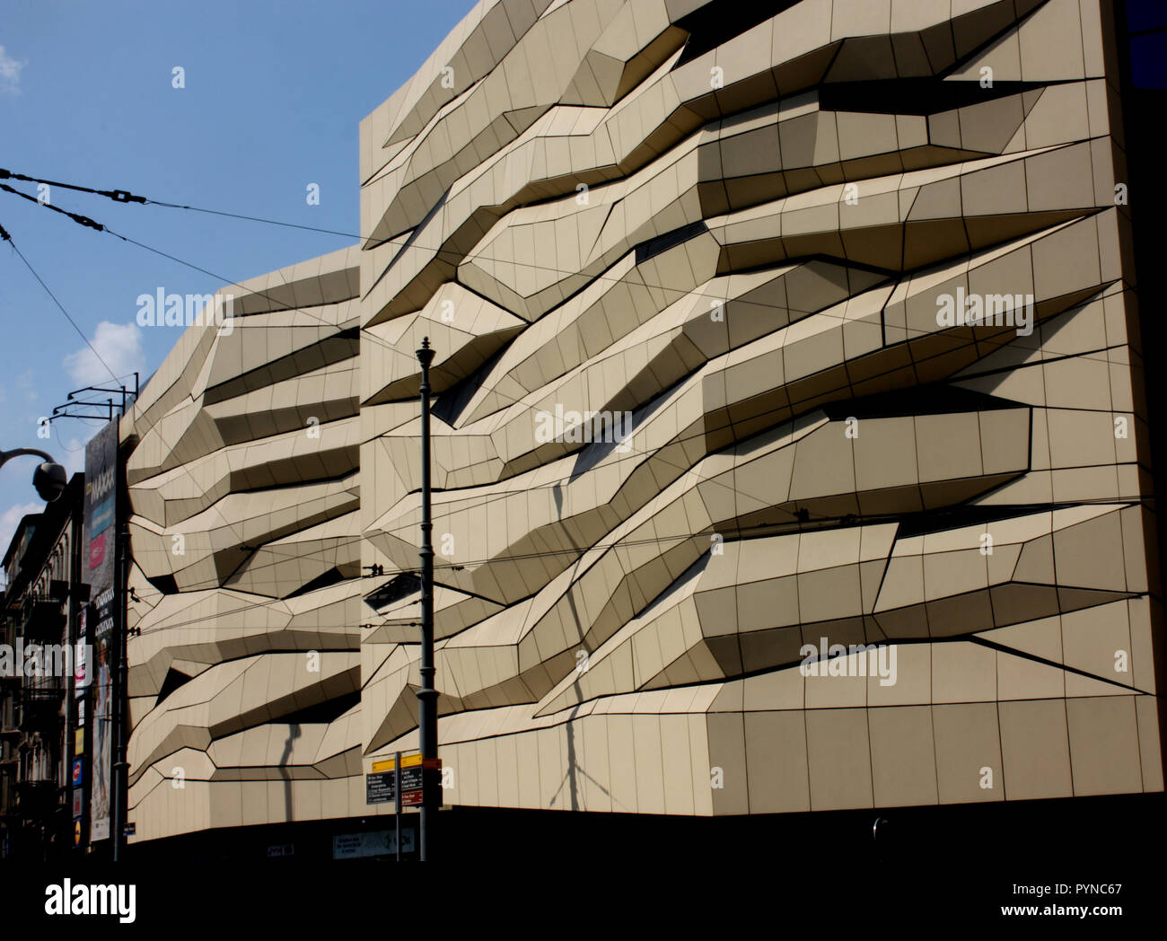 The front of a shopping centre in Poznan, Poland Stock Photo - Alamy