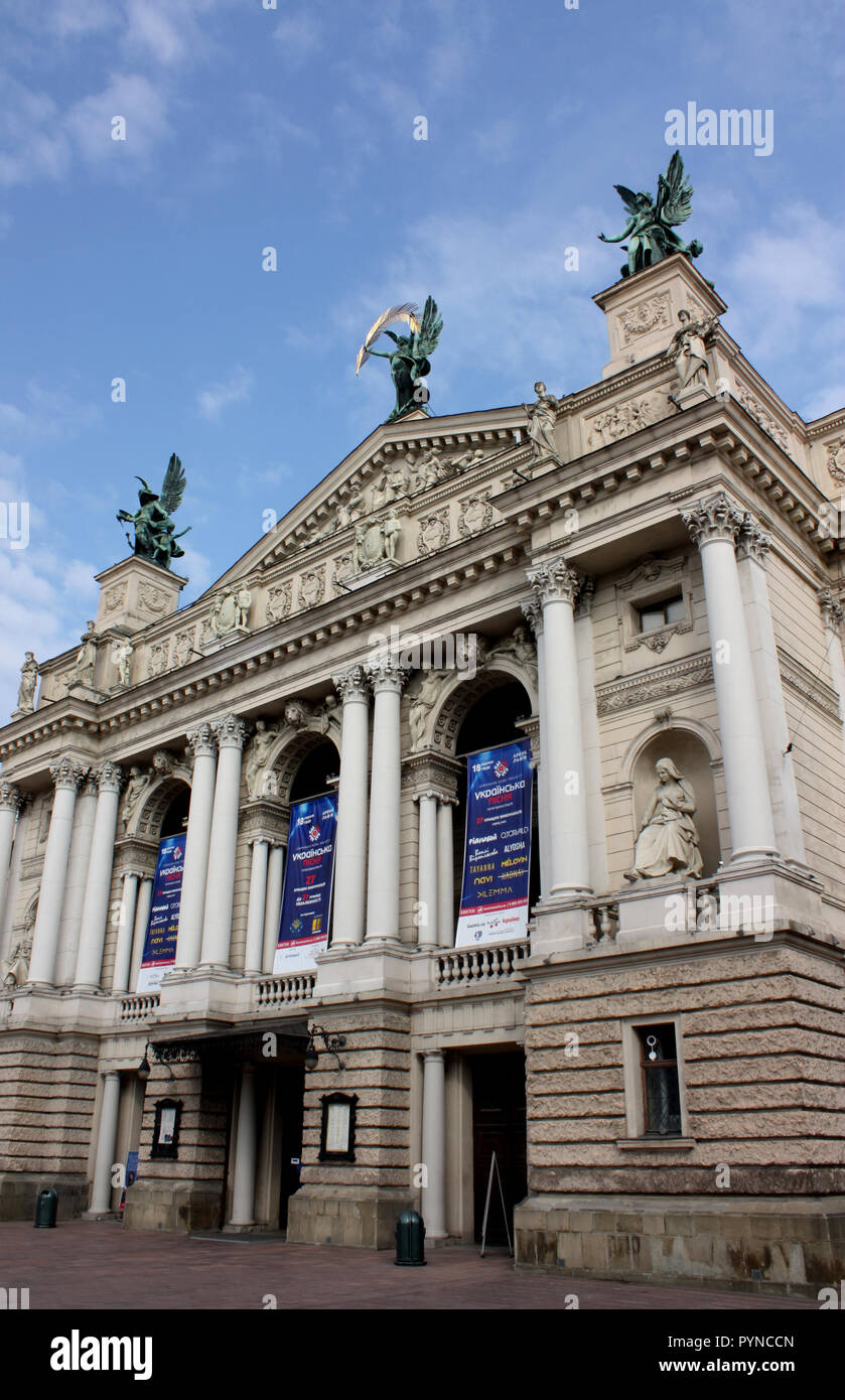 The Opera House in Lviv, Ukraine Stock Photo - Alamy