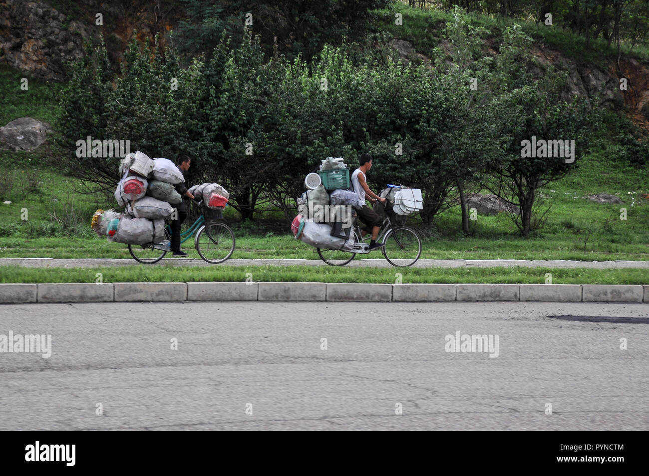 Overloaded Bicycle High Resolution Stock Photography and Images - Alamy