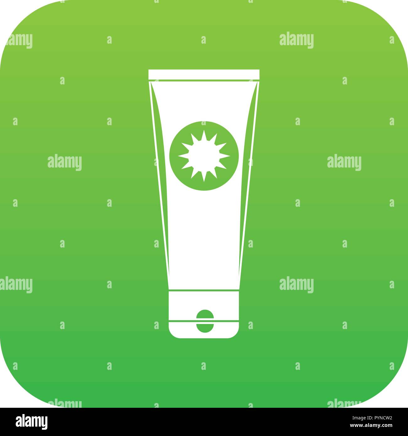 Sunscreen icon digital green Stock Vector Image & Art - Alamy