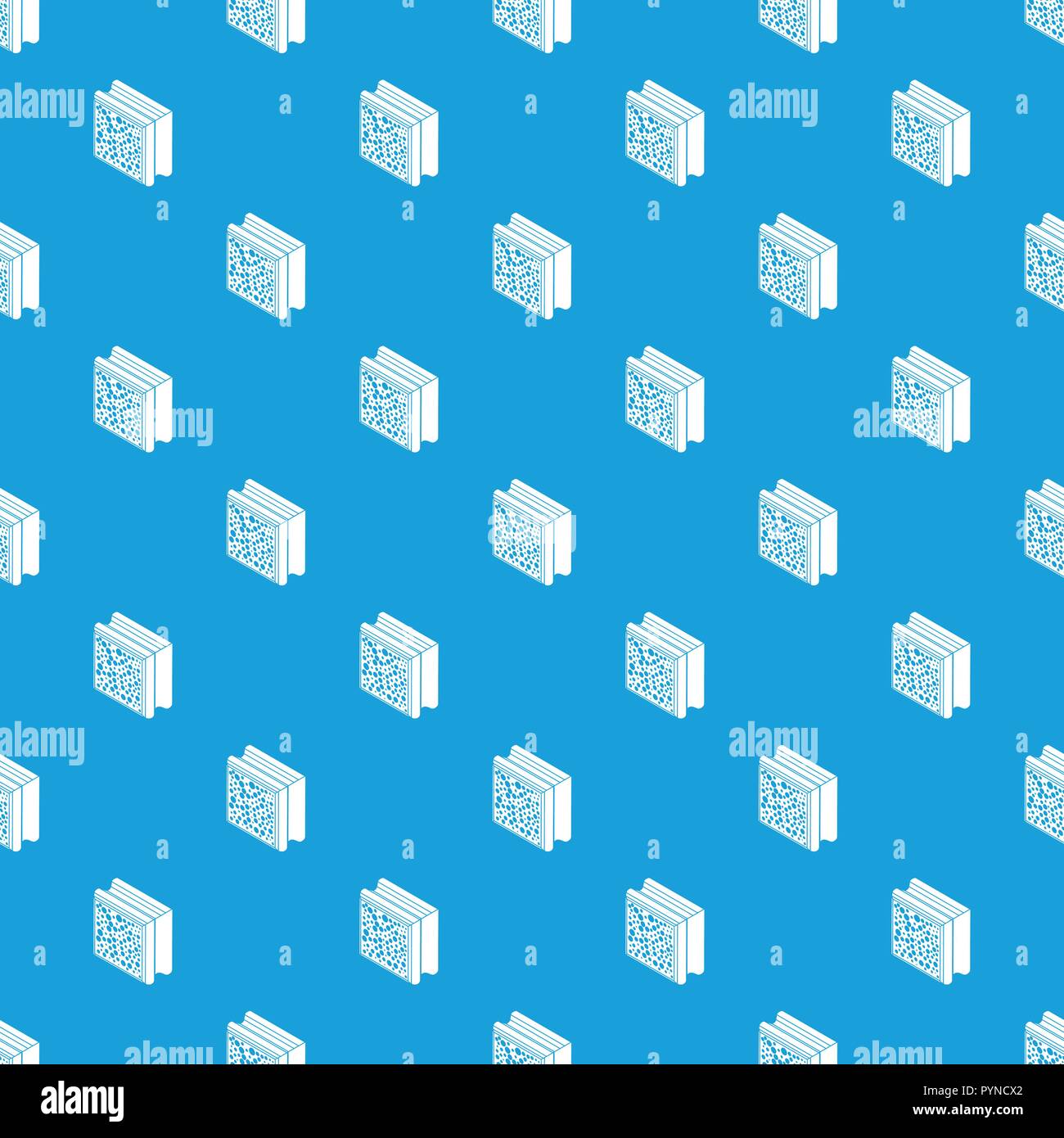 Glass construction block pattern vector seamless blue Stock Vector ...