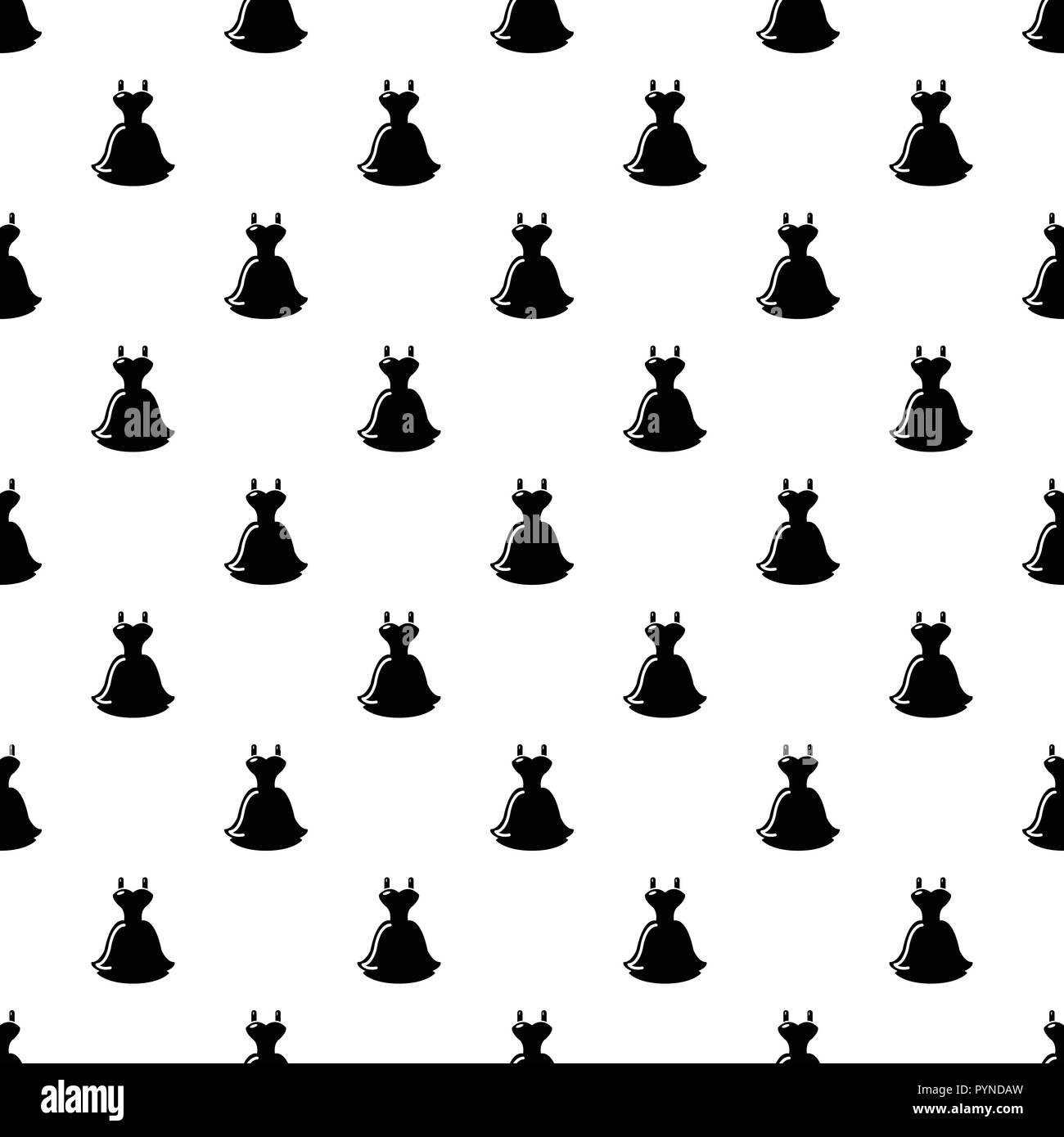 Wedding dress pattern vector seamless Stock Vector Image & Art - Alamy