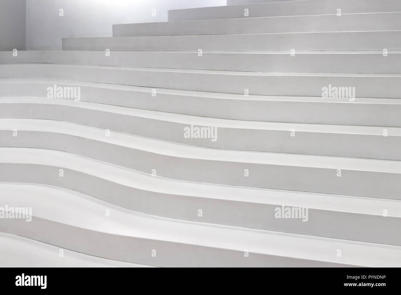 Modern white stairs as an abstract background concept Stock Photo - Alamy