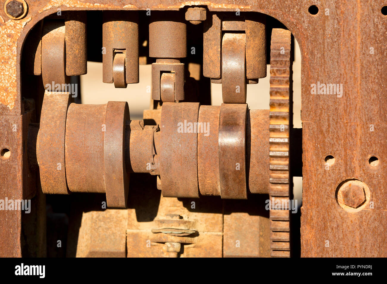 Old railway machinery hi-res stock photography and images - Alamy