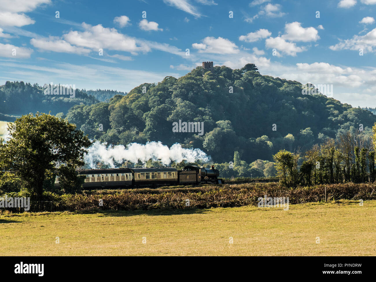 Blue steam train hi-res stock photography and images - Alamy