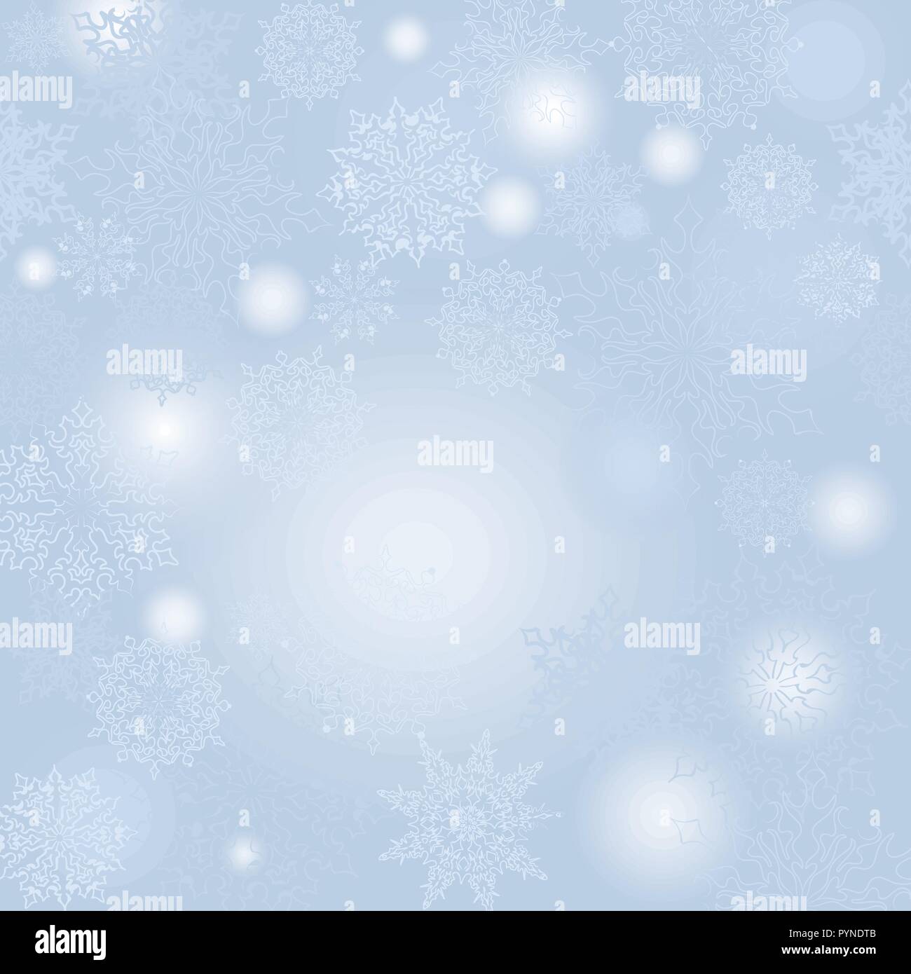 Christmas snowfall background. Winter holiday snow greeting card ...