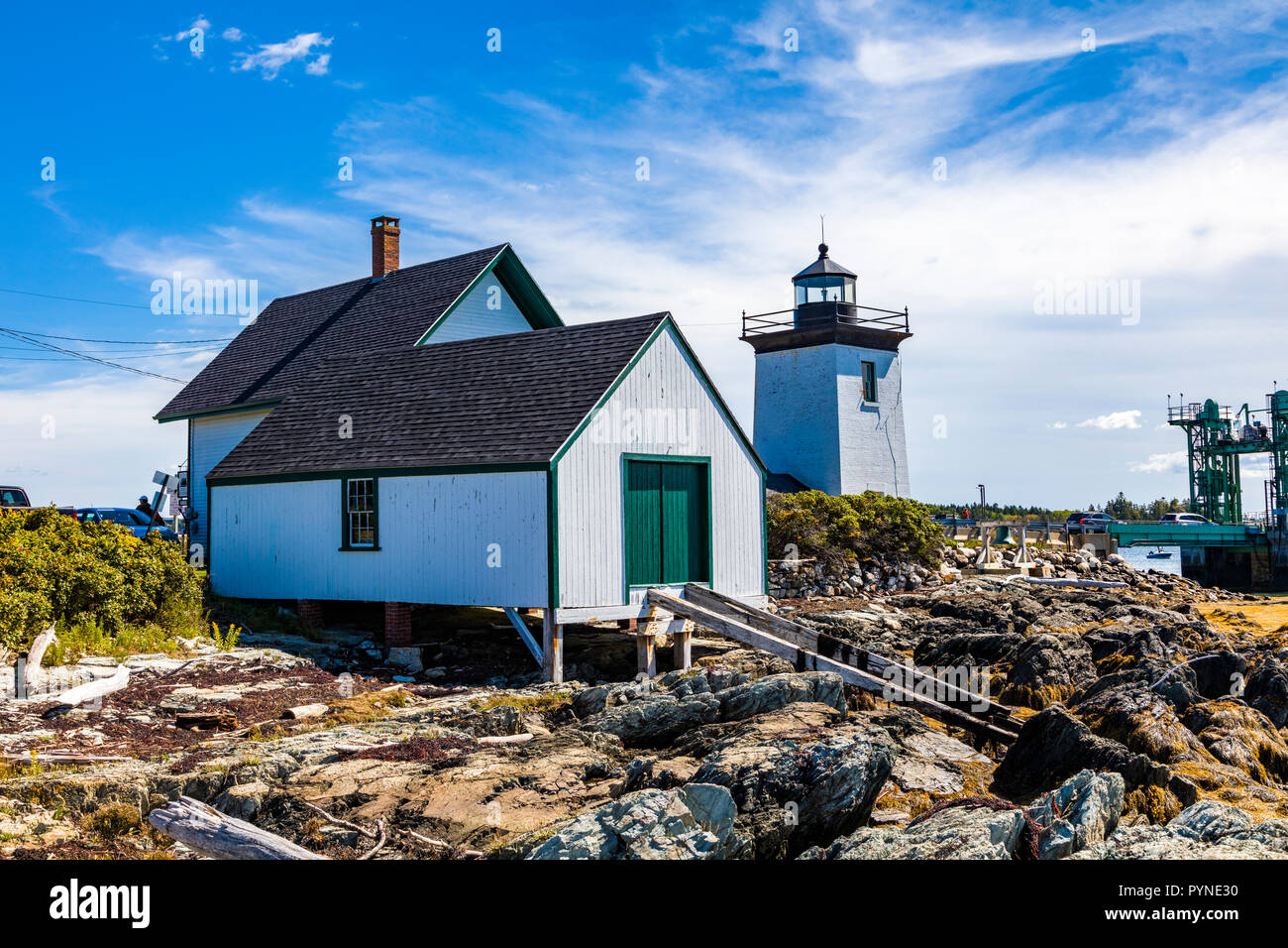 Grindle point lighthouse hi-res stock photography and images - Alamy