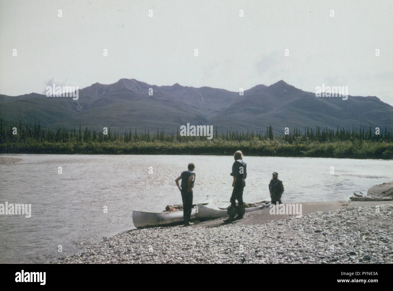 Canoe party 1970s hi-res stock photography and images - Alamy