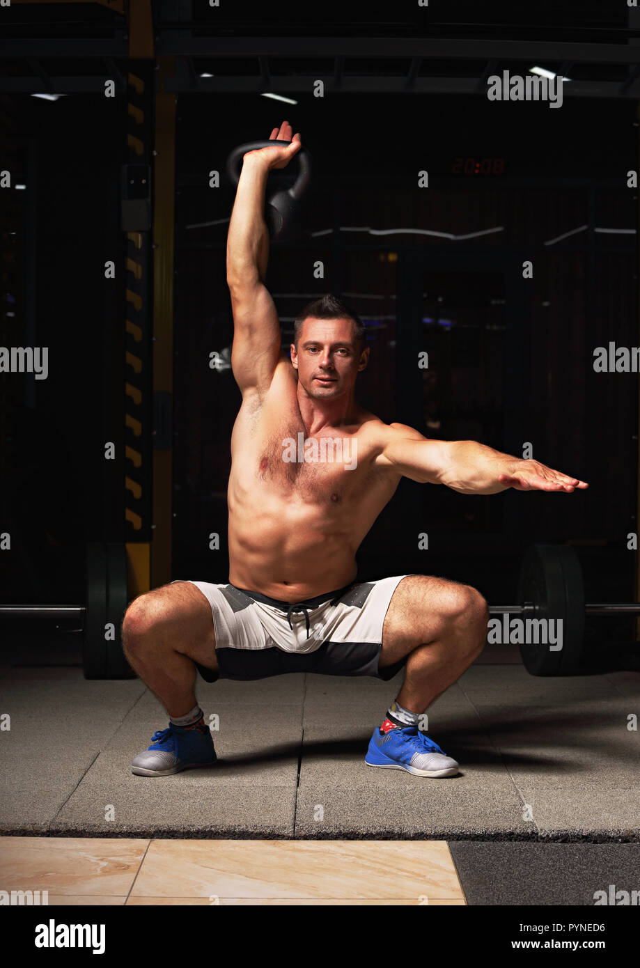 Bodybuilder and shadow hi-res stock photography and images - Alamy