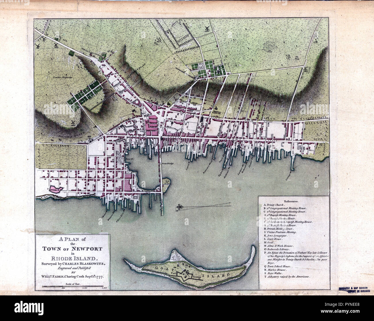 1700s maps hi-res stock photography and images - Alamy