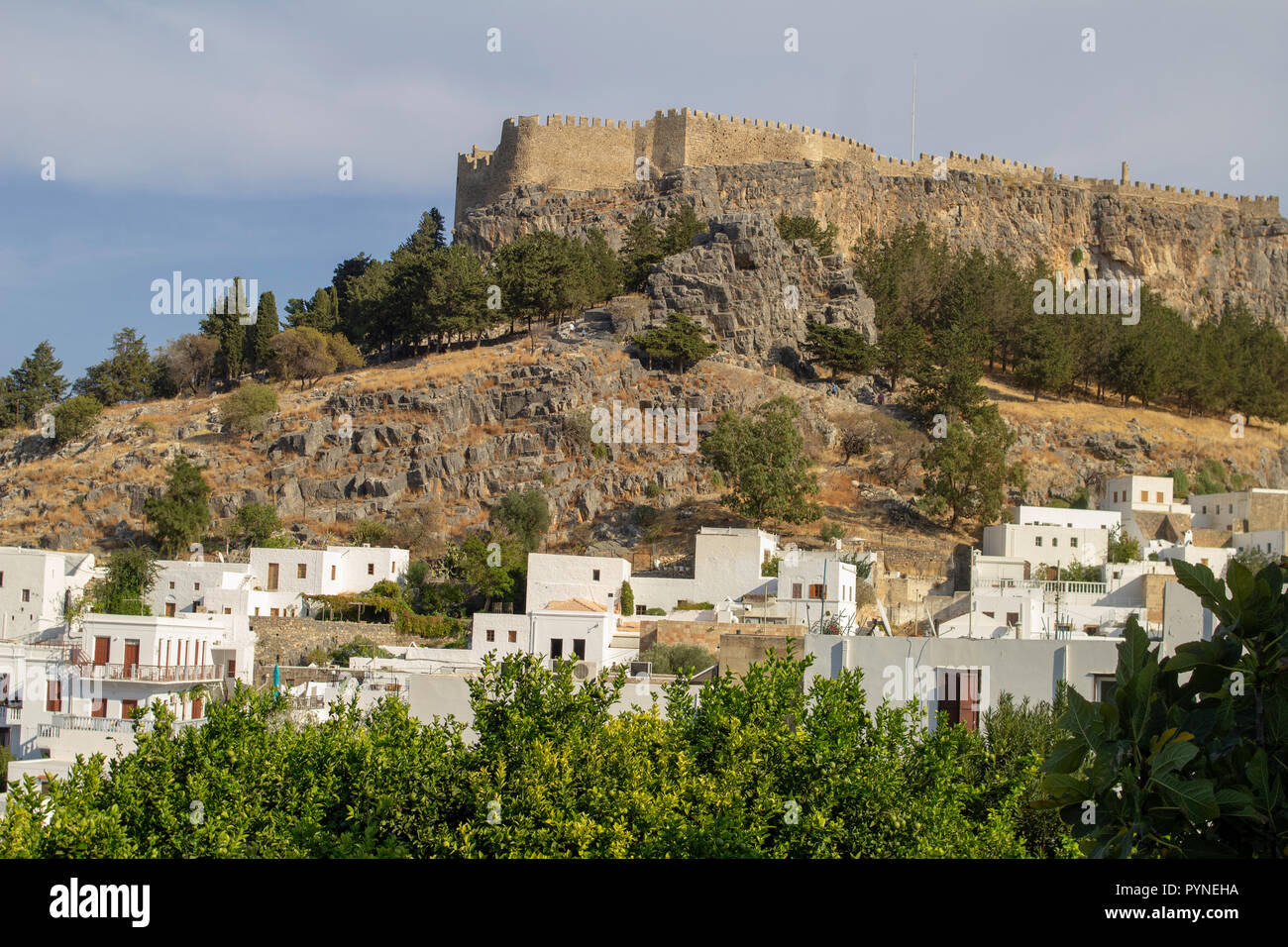 Lindos small beach greece hi-res stock photography and images - Alamy