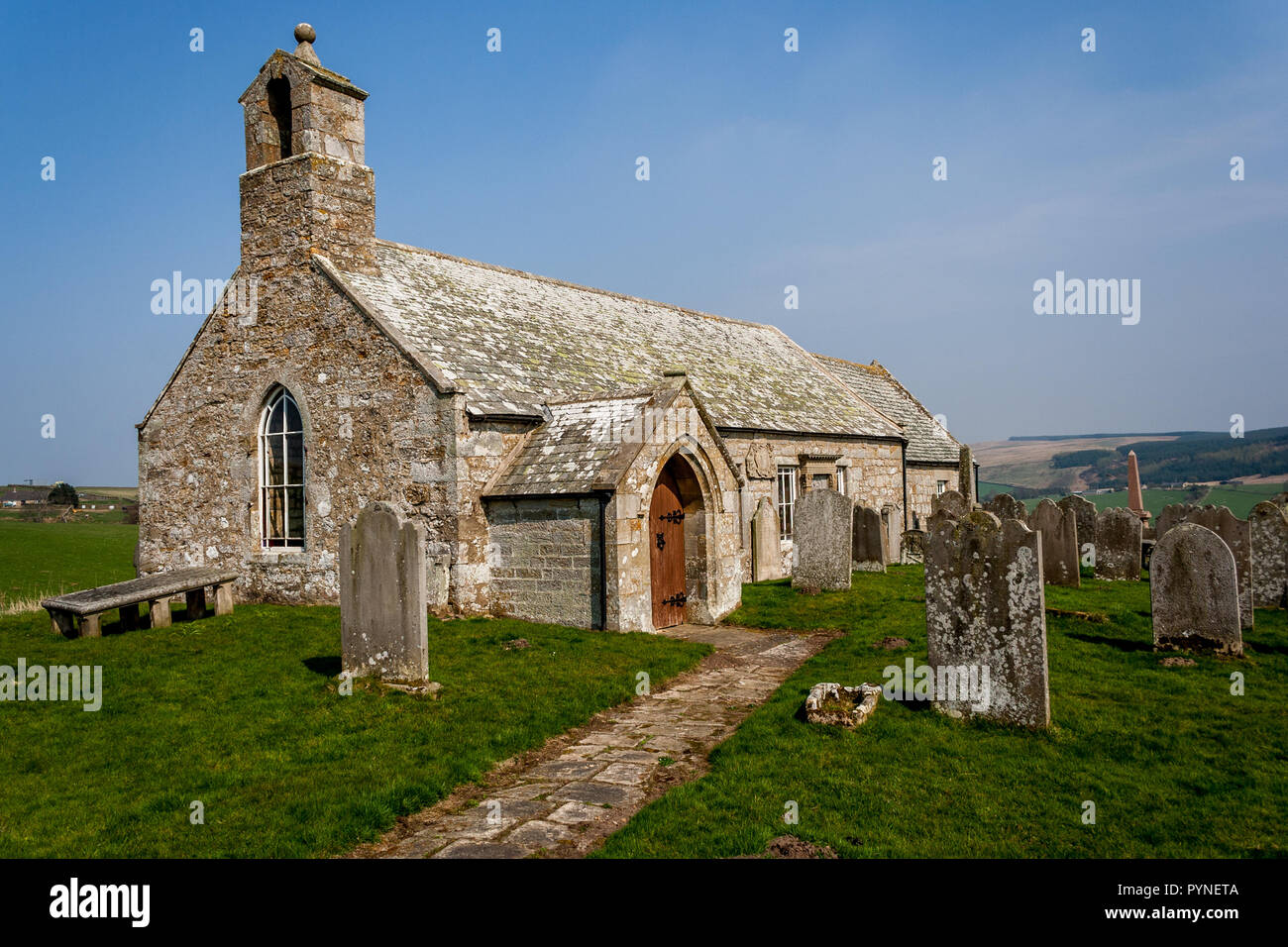 Corsenside Church Redesdale, Northumberland dedicated to St Cuthbert ...