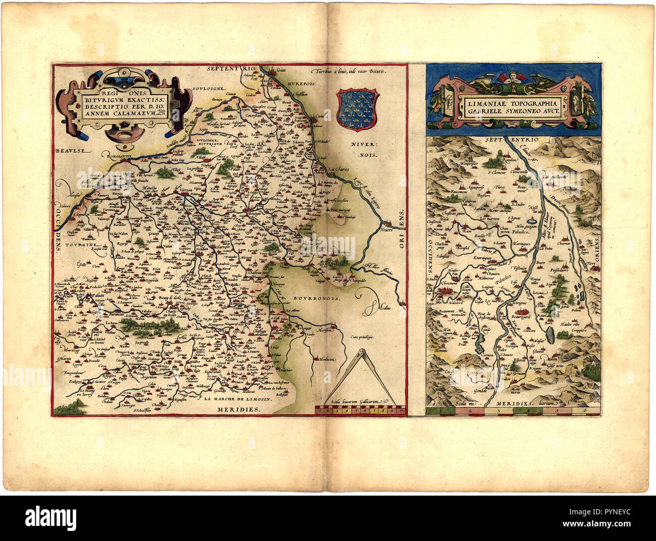 1570s maps hi-res stock photography and images - Alamy