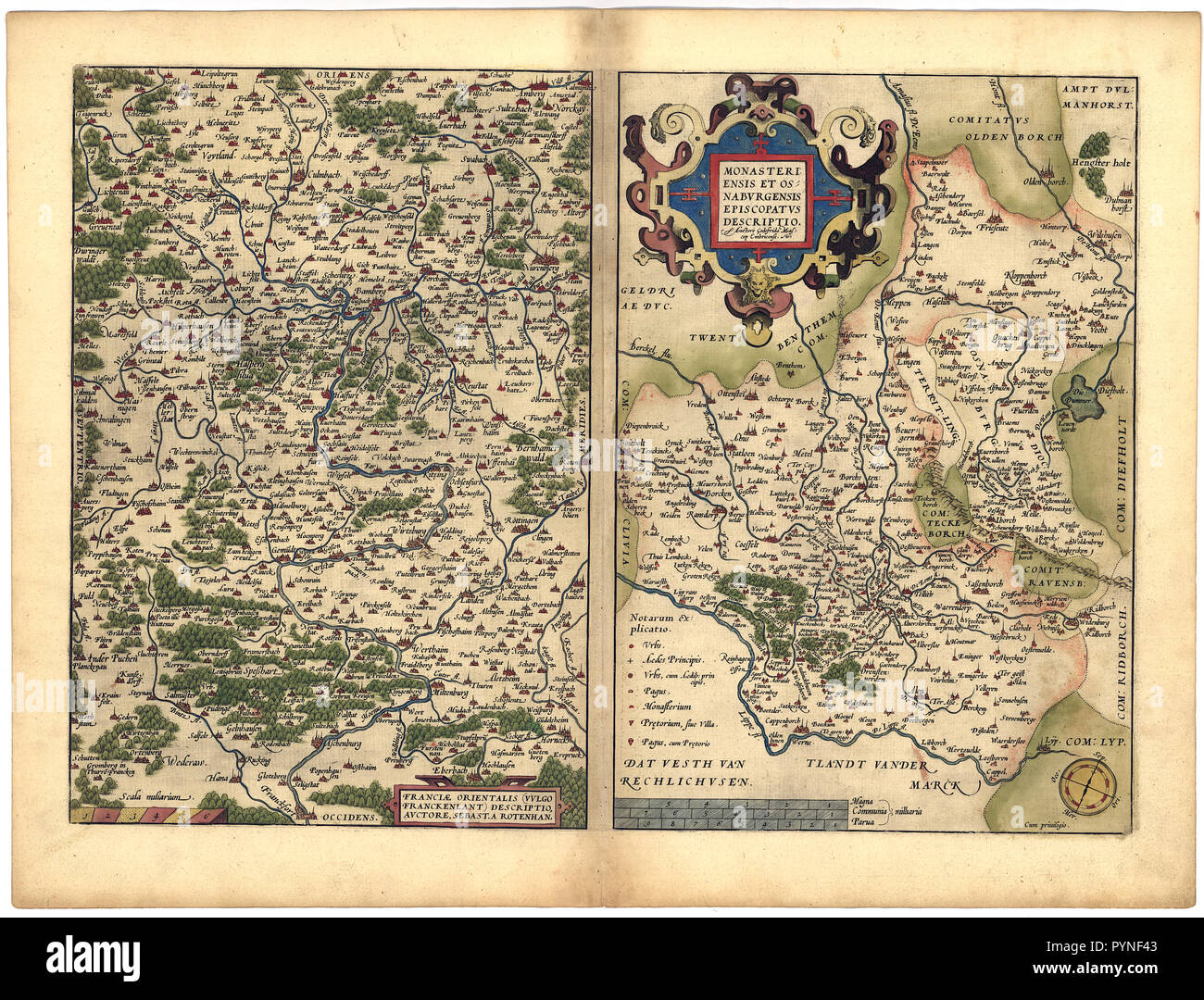 1570s maps hi-res stock photography and images - Alamy