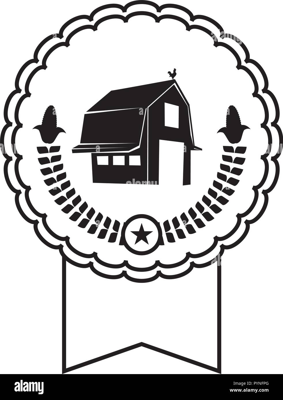 Stable buildings Stock Vector Images - Alamy