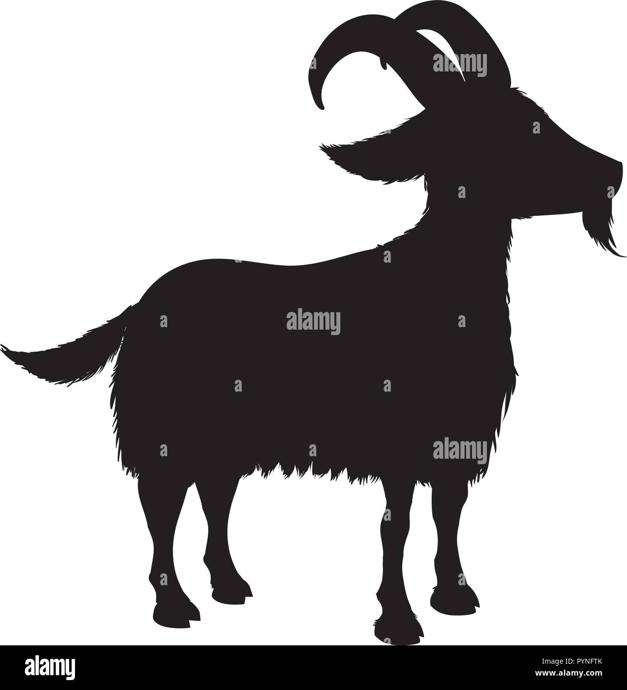 Goat Figure Stock Vector Images - Alamy