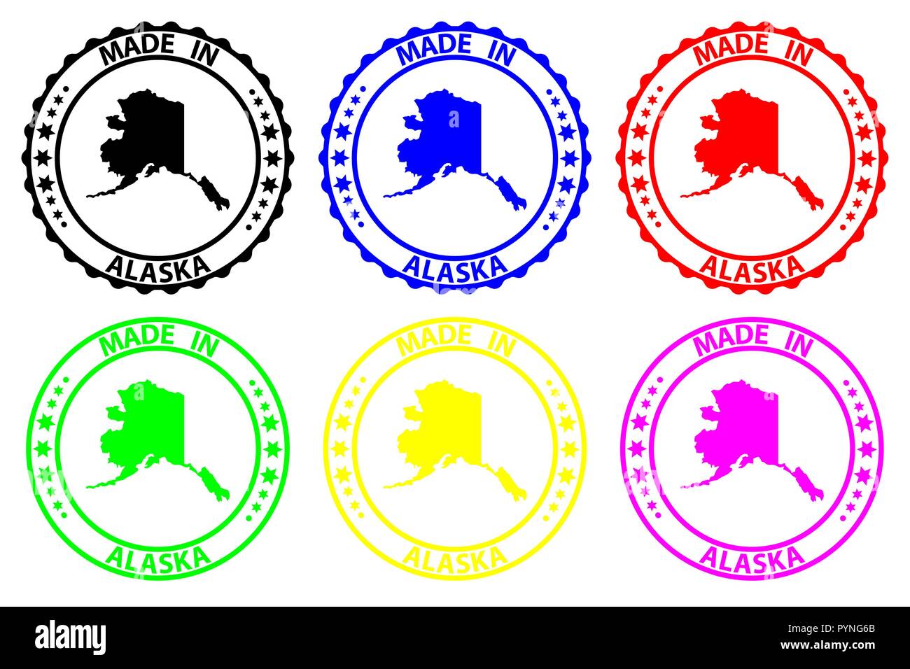 Alaska Post Stock Vector Images - Alamy