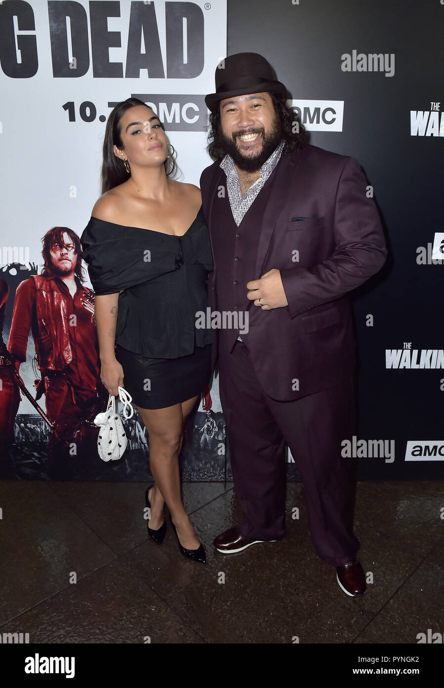 Premiere of AMC's 'The Walking Dead' Season 9 - Arrivals Featuring ...