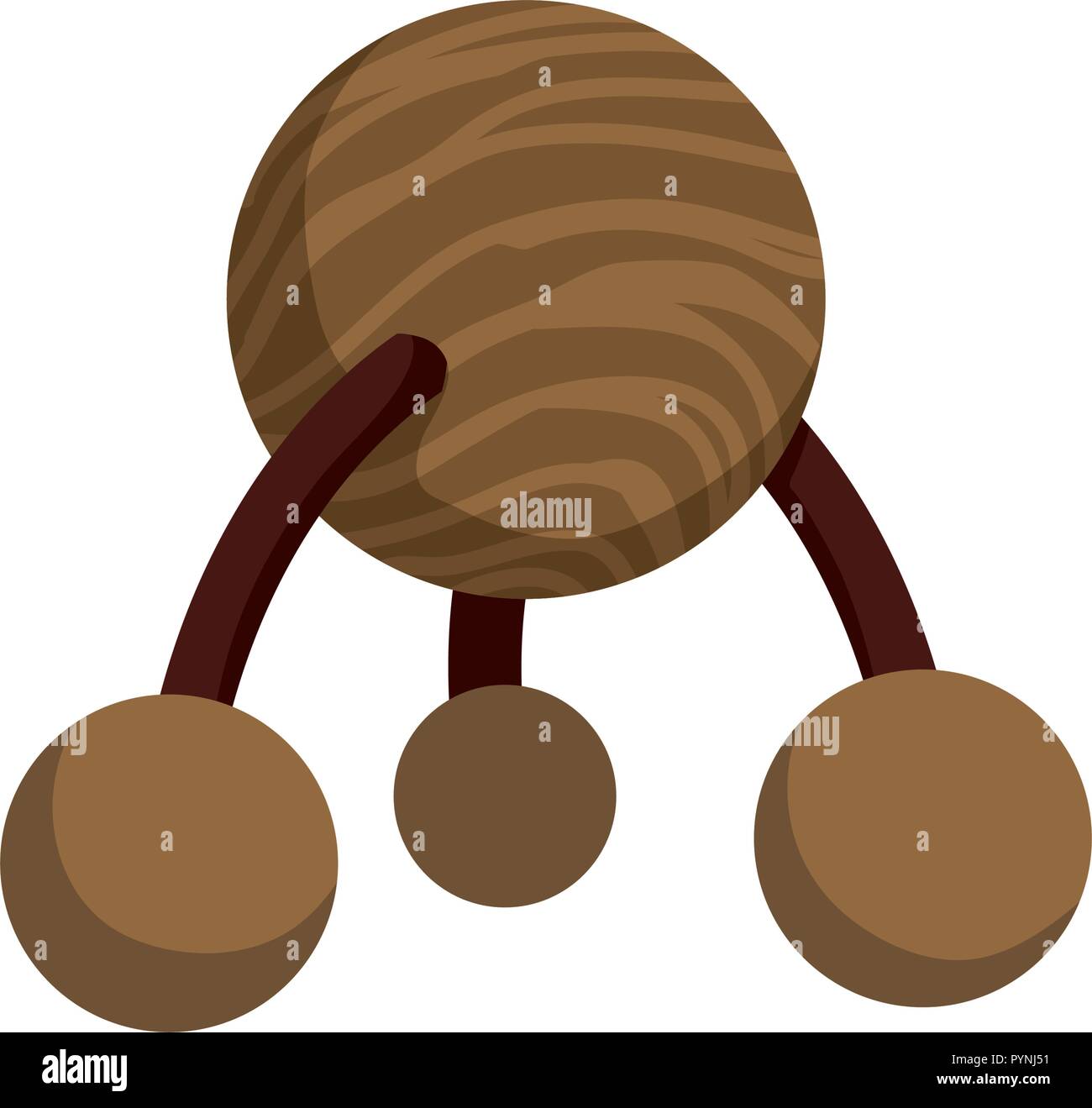 Massager stress Stock Vector Images - Alamy