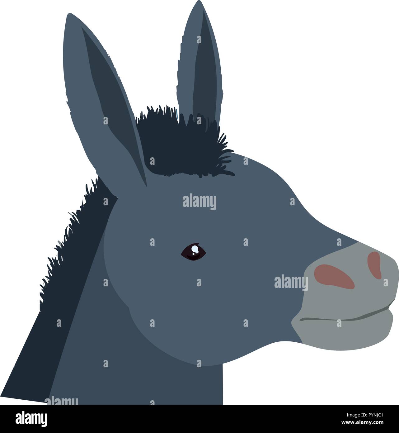 Donkey corral Stock Vector Images - Alamy