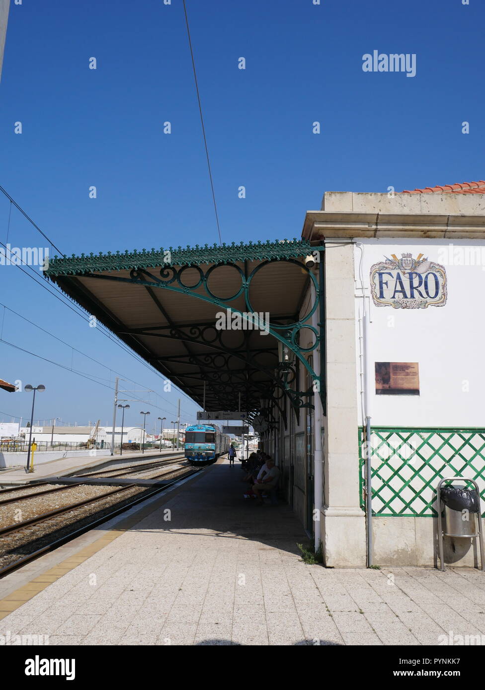 Faro station is the main railway station in the city of Faro, Portugal ...