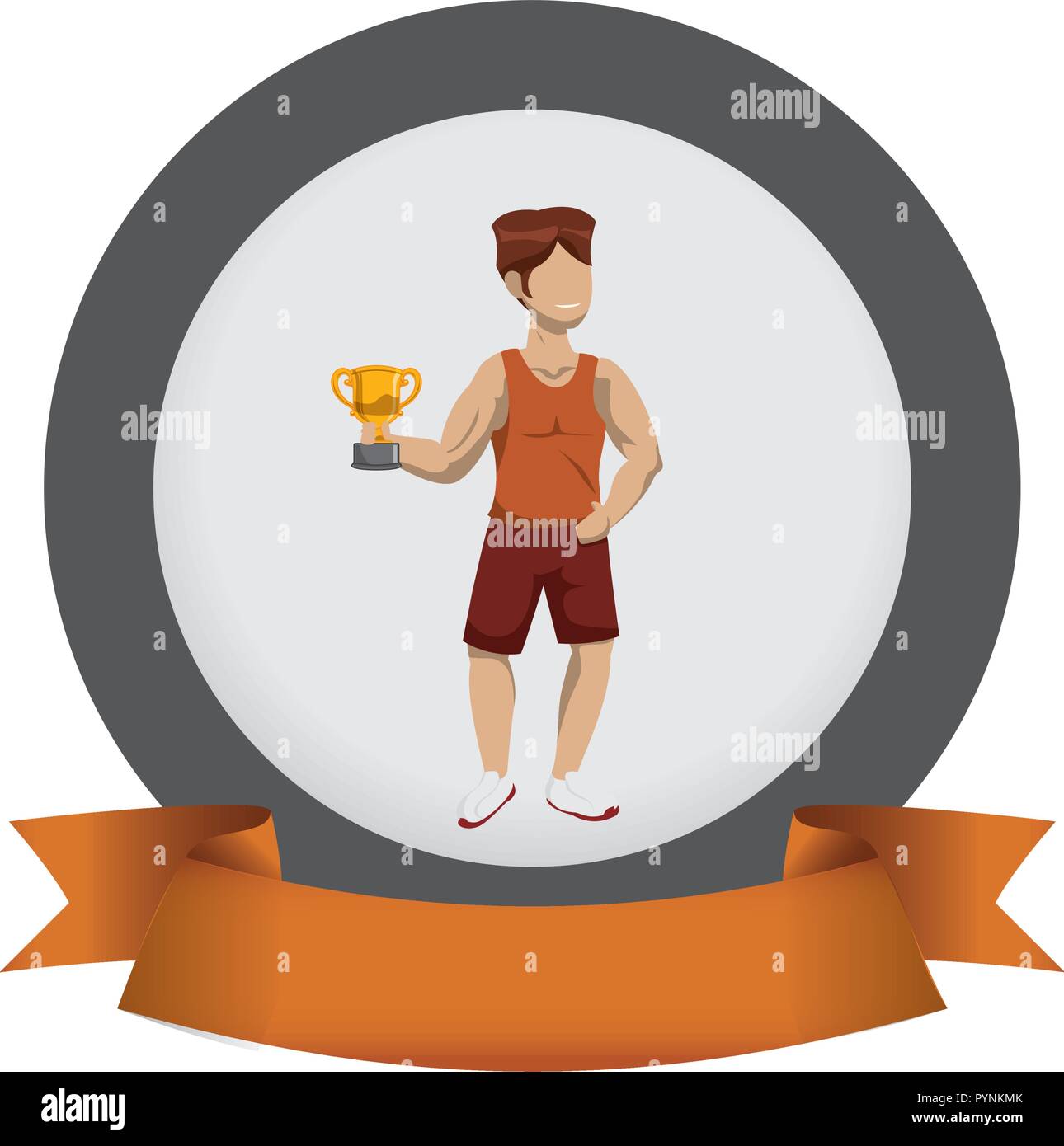 Lift trophy Stock Vector Images - Alamy