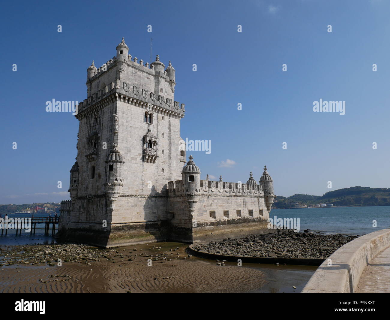 Belem Tower This 16th century structure, with its intricate Moorish ...