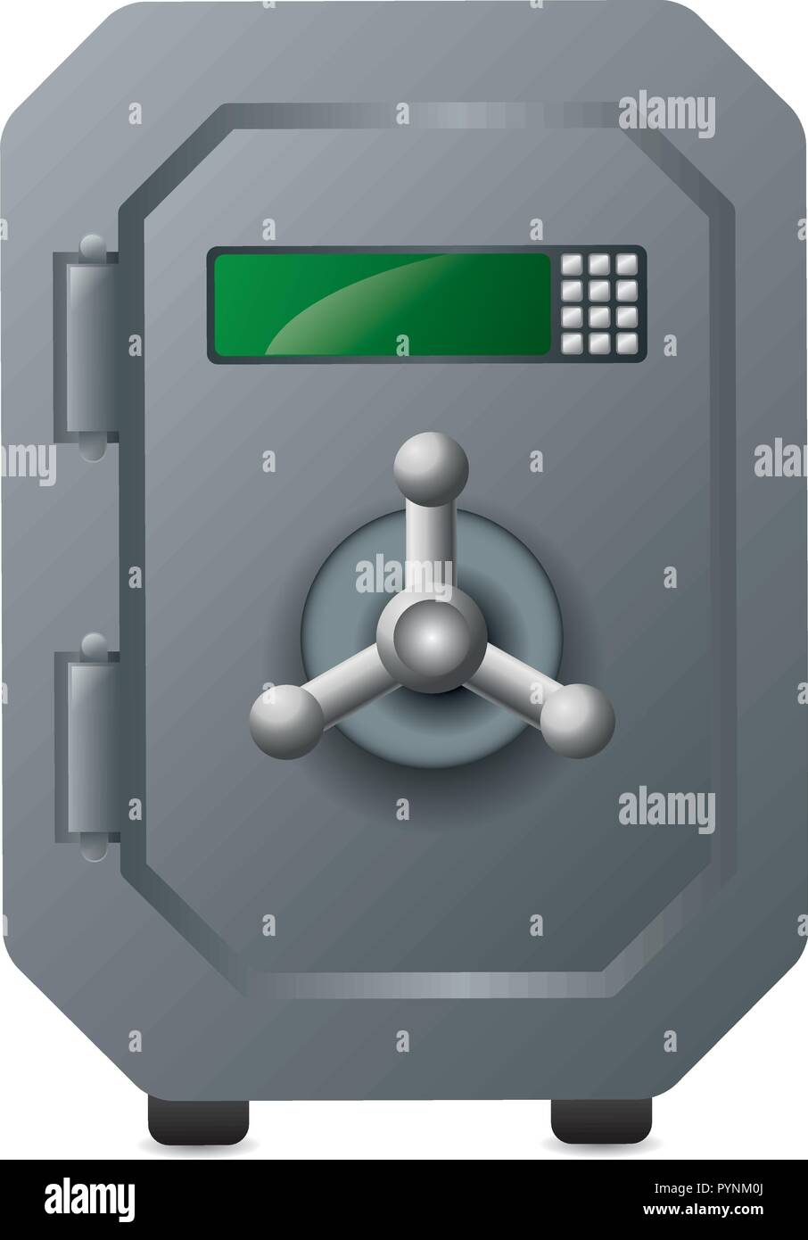digital safe box closed vector illustration design Stock Vector Image ...