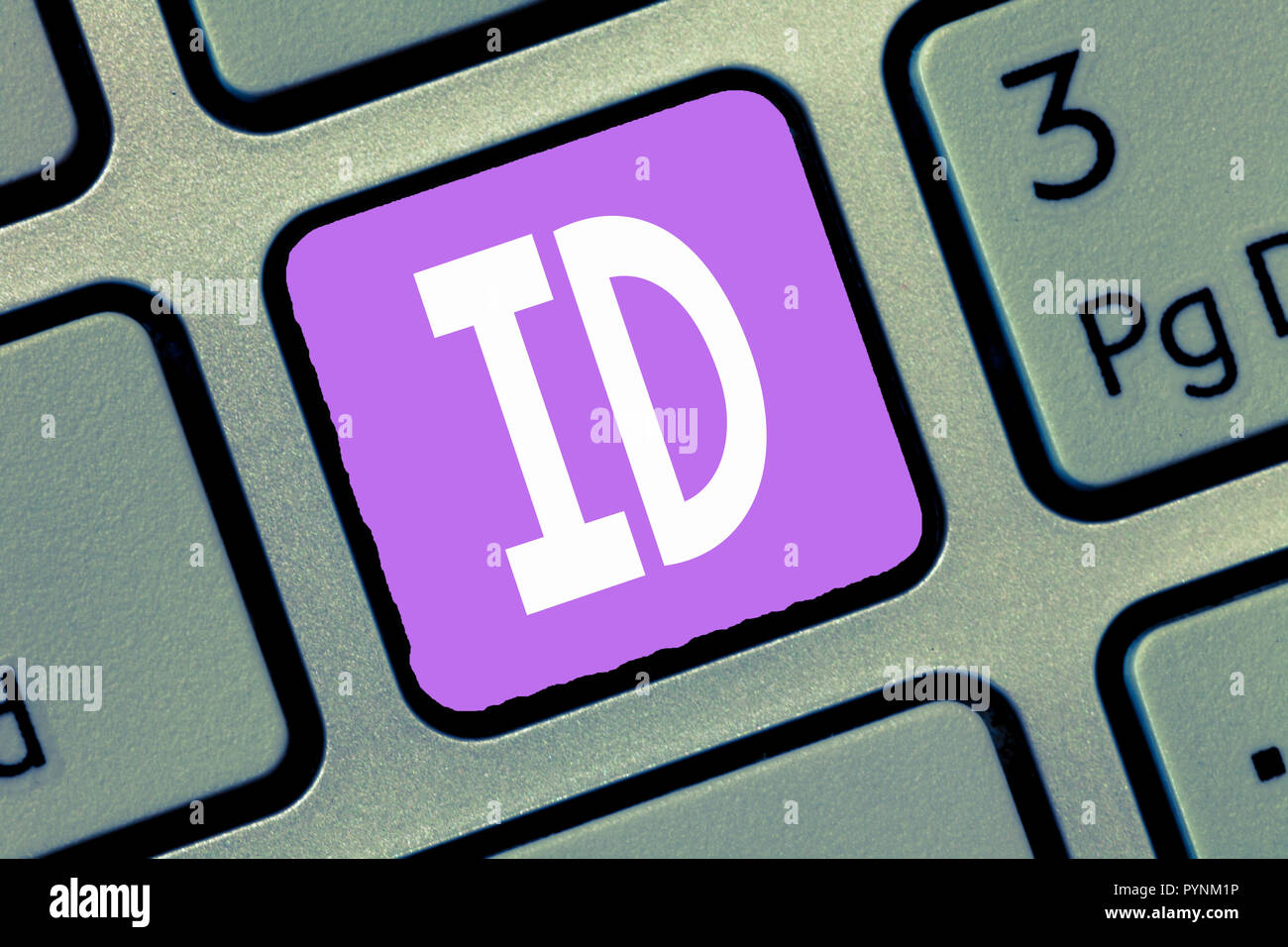 Word writing text Id. Business concept for A card or document that ...