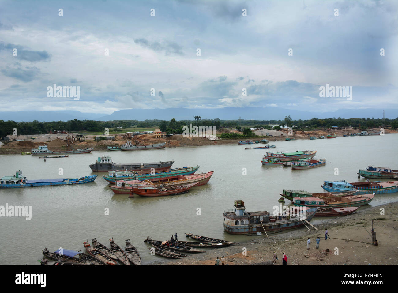 Beauty Of Surma River Stock Photo - Alamy
