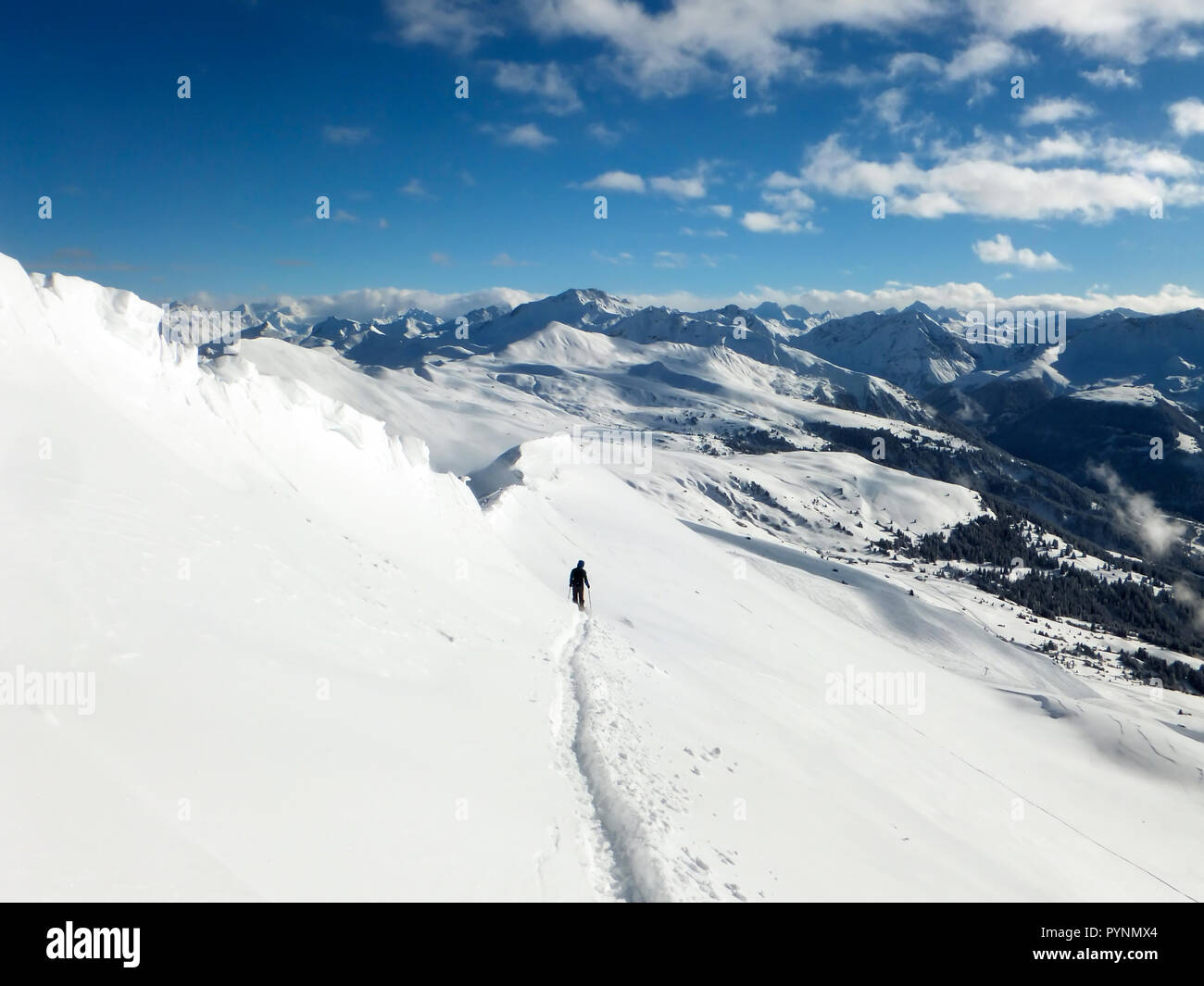 Hochwang ski resort hi-res stock photography and images - Alamy