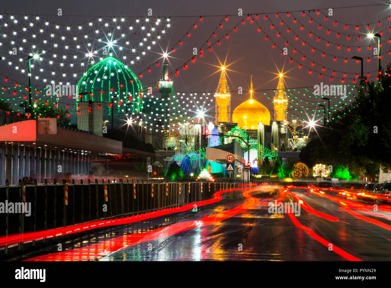 Mashhad night hi-res stock photography and images - Alamy