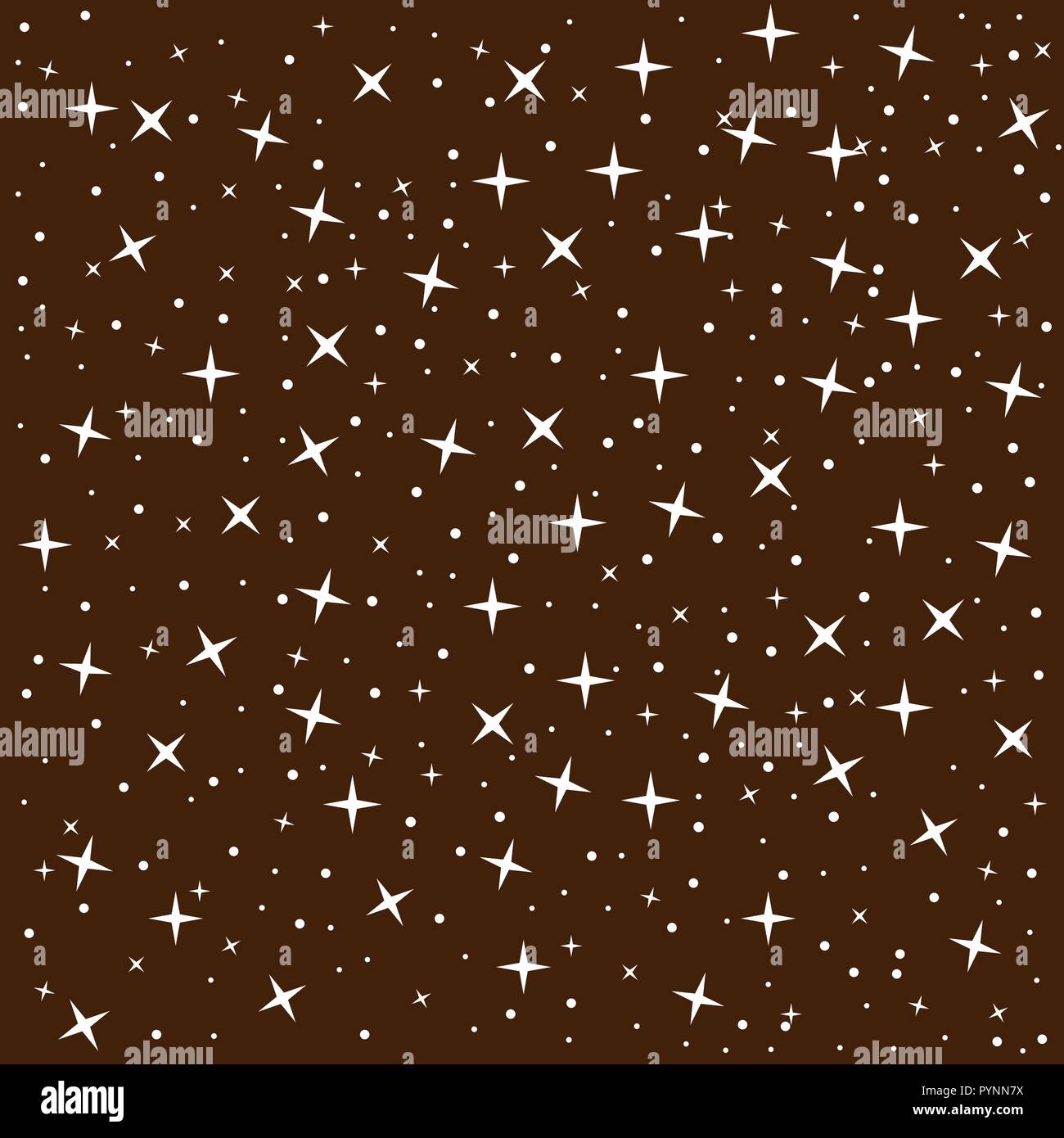 Seamless pattern with falling snow. Cartoon style Stock Vector Image ...