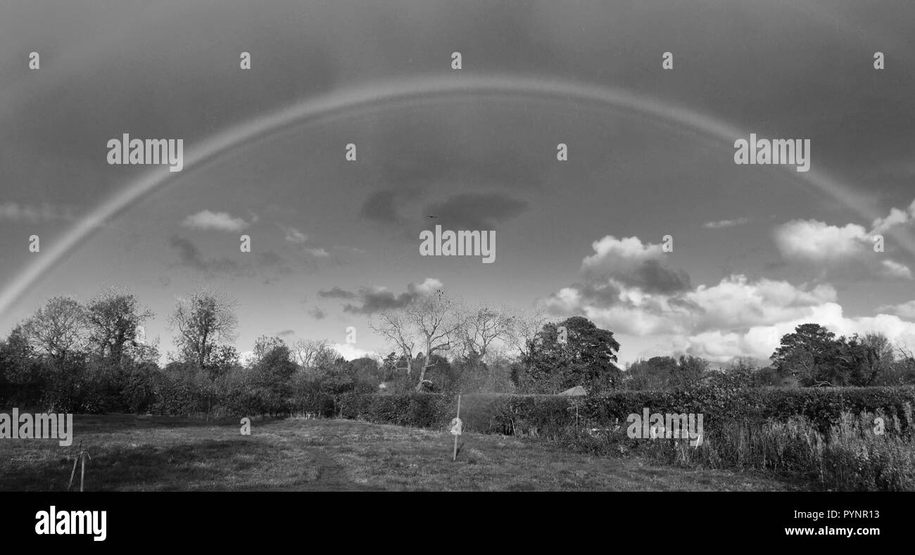 Full rainbow Black and White Stock Photos & Images - Alamy