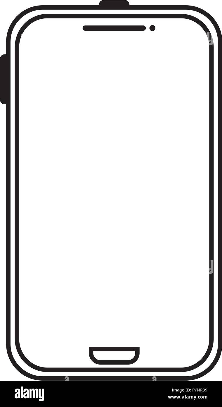 smartphone device isolated icon vector illustration design Stock Vector ...