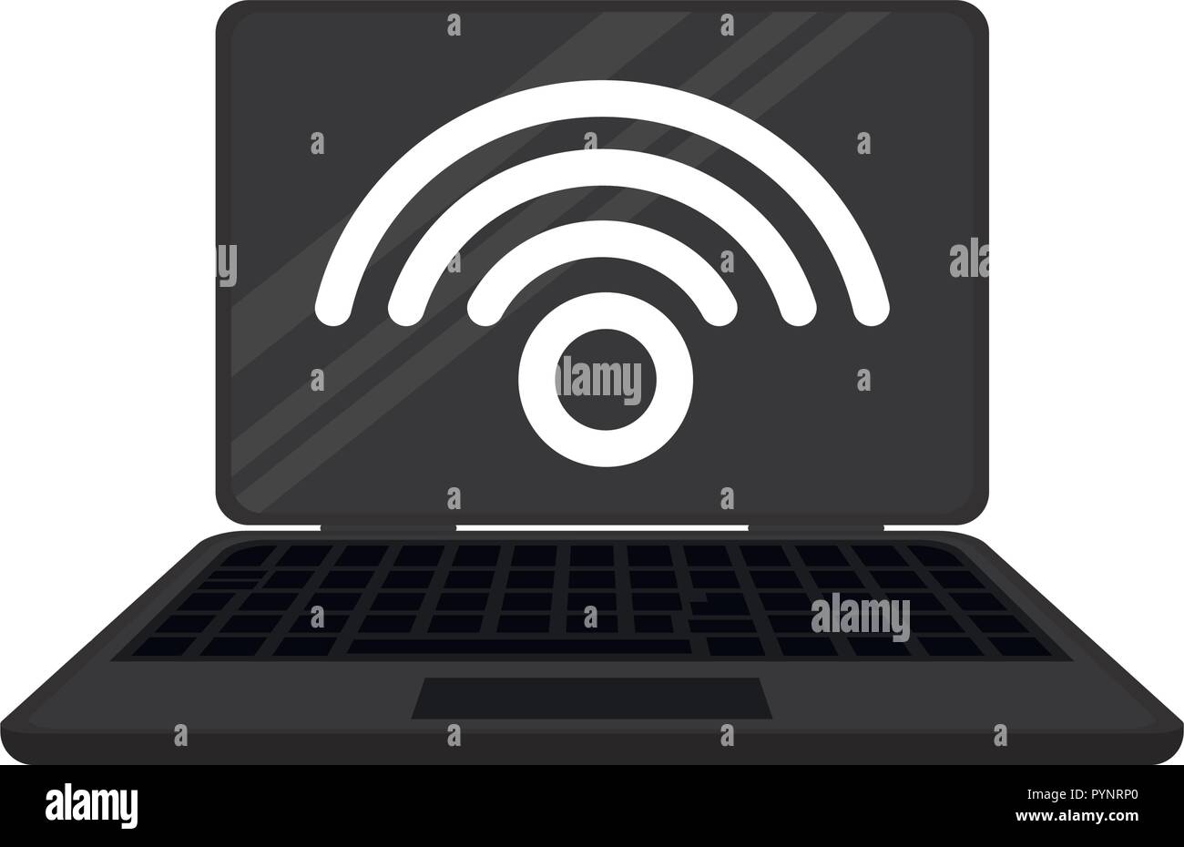 Wifi symbol nobody Stock Vector Images - Alamy