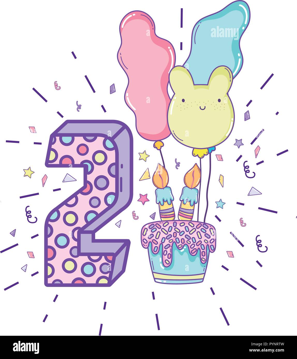 Happy birthday cartoons Stock Vector Image & Art - Alamy