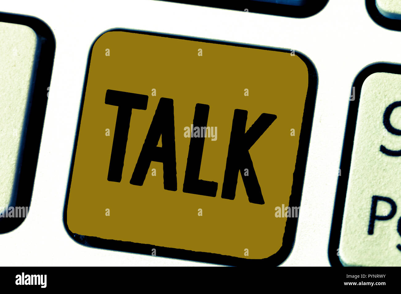 Word writing text Talk. Business concept for Voice out Express ideas ...