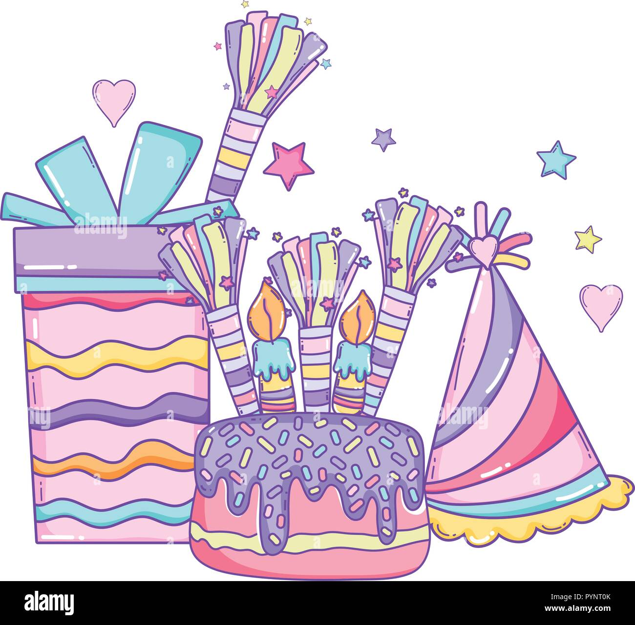 Happy birthday cartoons Stock Vector Image & Art - Alamy