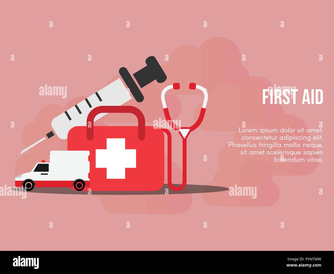 First Aid Background Design
