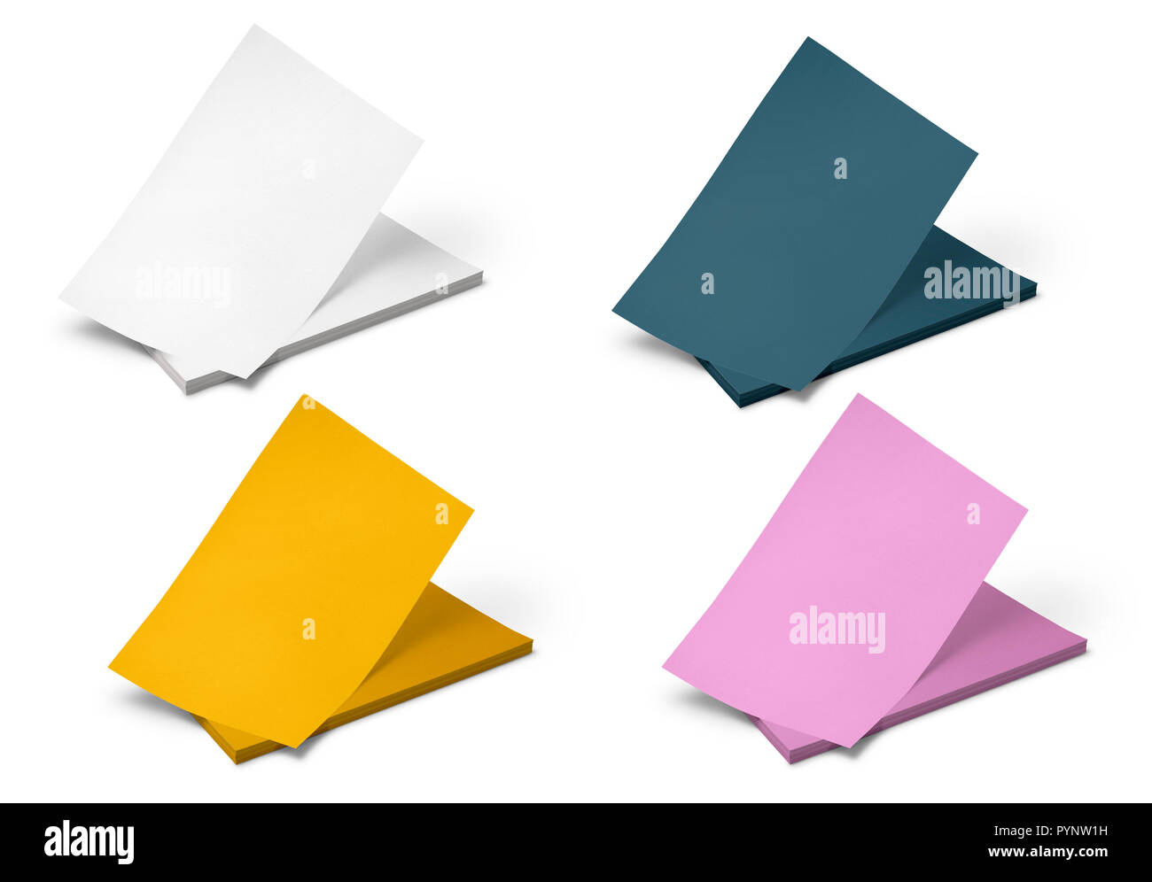3d-pile-of-blank-paper-stock-photo-alamy