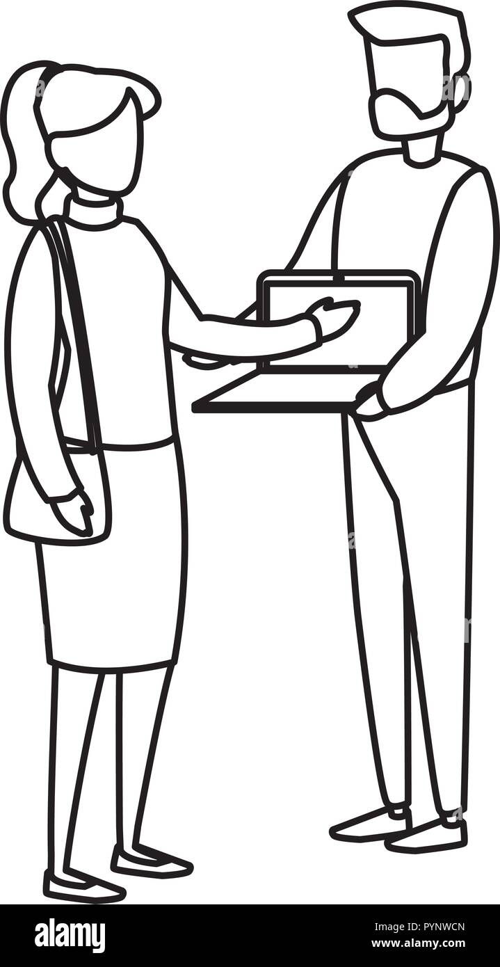 Confident guy working laptop Black and White Stock Photos & Images - Alamy